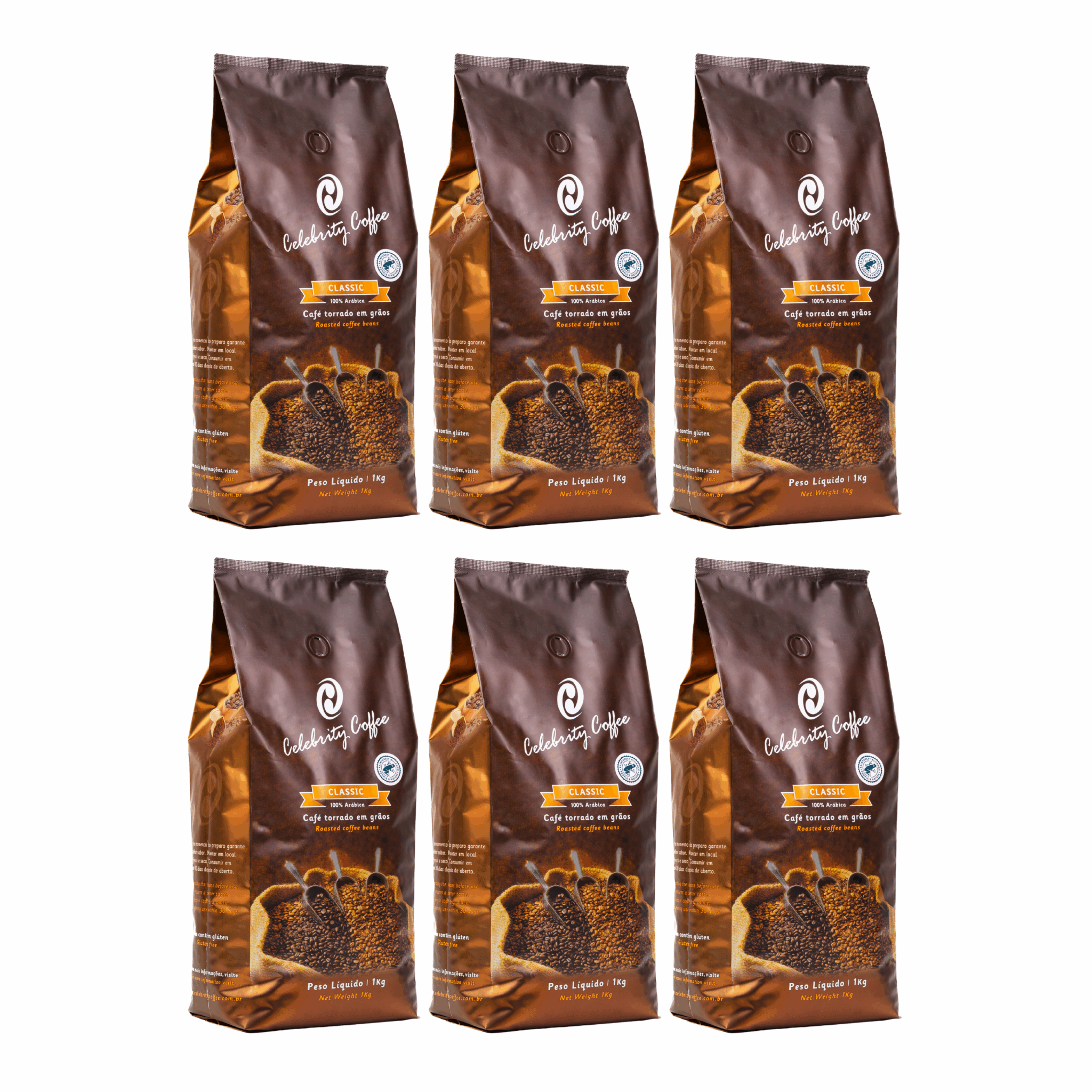 Café Especial Torrado em Grãos 1kg | CLASSIC + Café Especial Torrado em ...